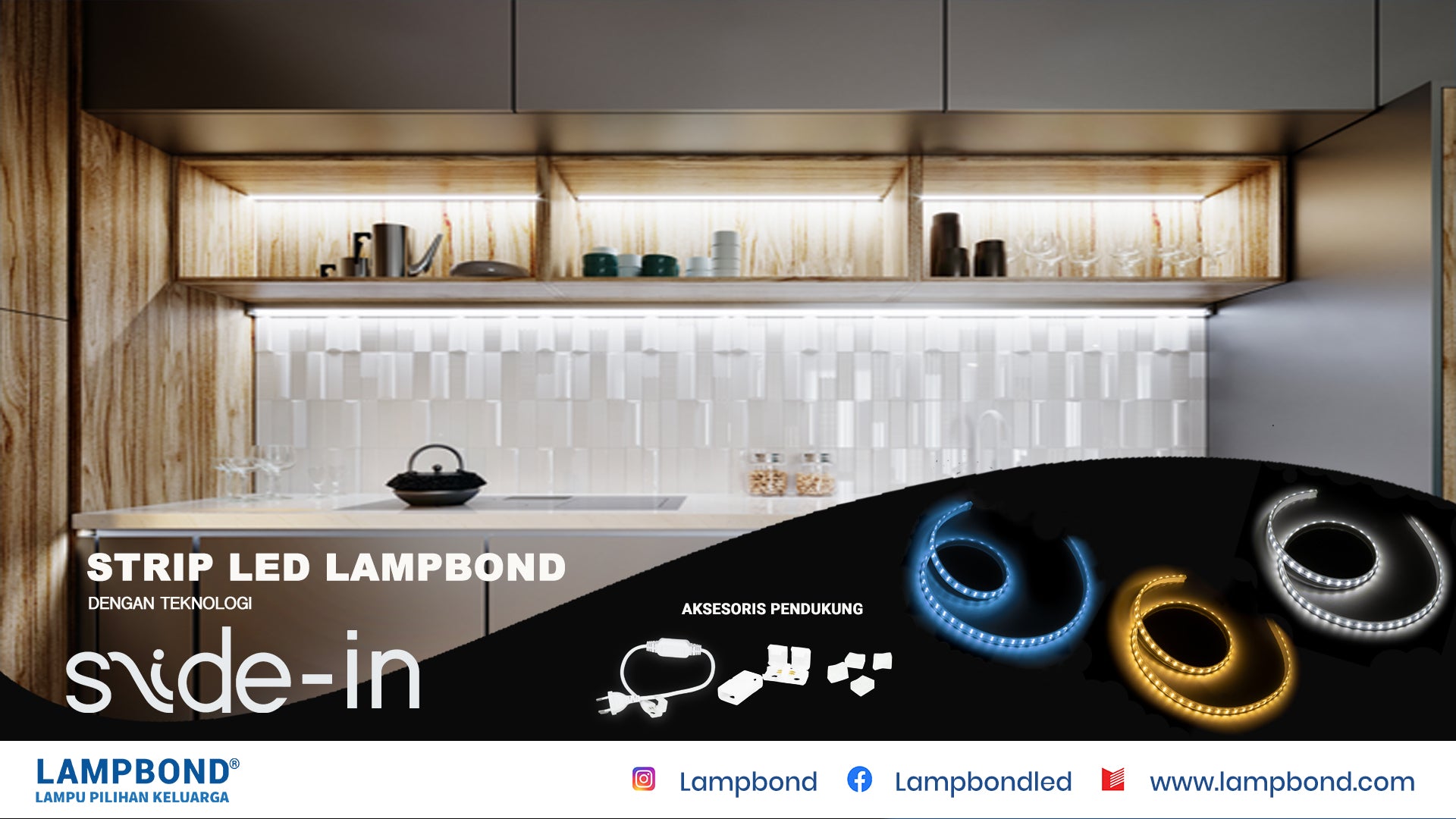 Lampu Strip LED di rumah mati? coba upgrade dengan LED Strip dari Lamp ...